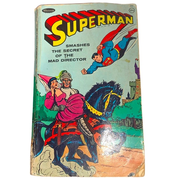 Western Publishing | Other | 966 Superman Book Superman Smashes The ...